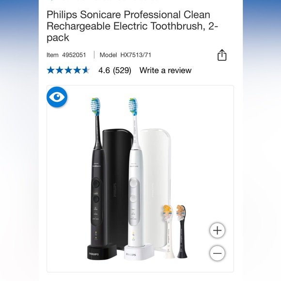 Accents | 2 Pack Philips Sonicare Professional Clean Any Color | Poshmark